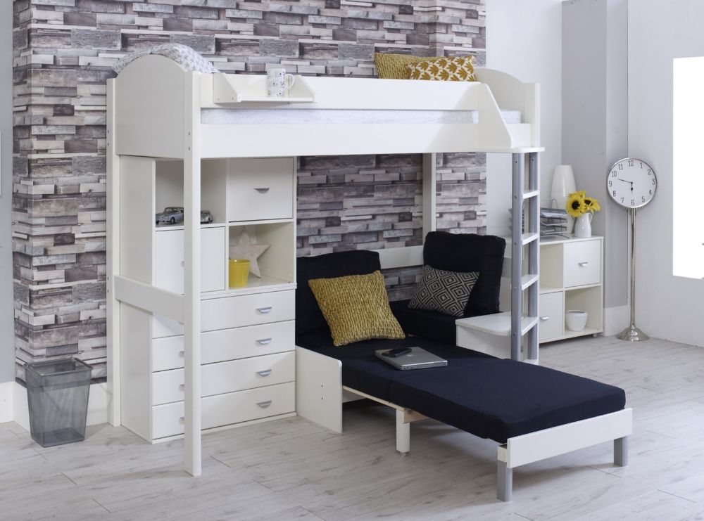 Kids bed with sofa store